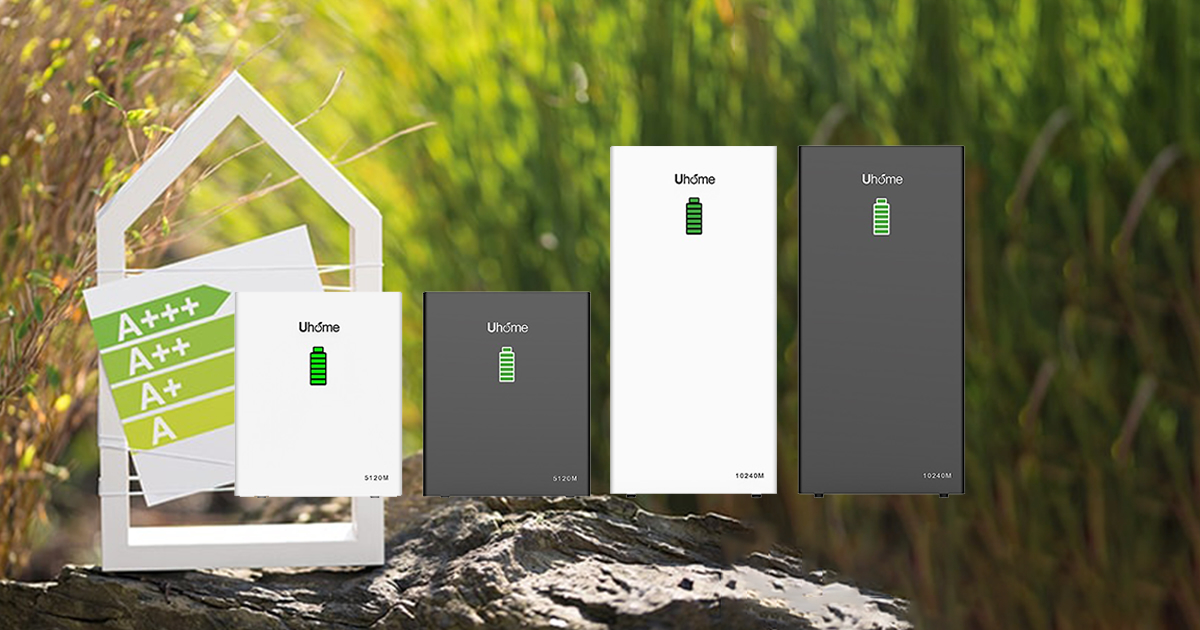 uHome edison solid-state lithium thuisbatterij